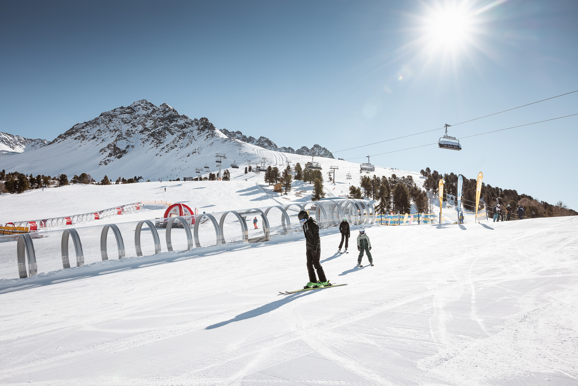 Nauders: Schnee-Spaß im Goldpark und der Winter.Wunder.Welt